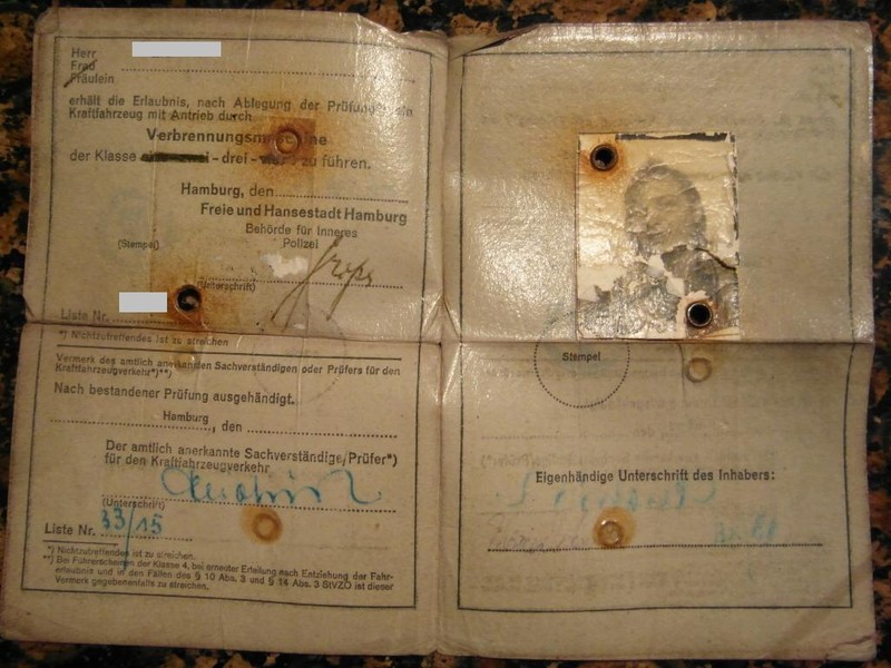 Alter grauer Lappen (Führerschein) - Wohnmobil Forum Seite 1